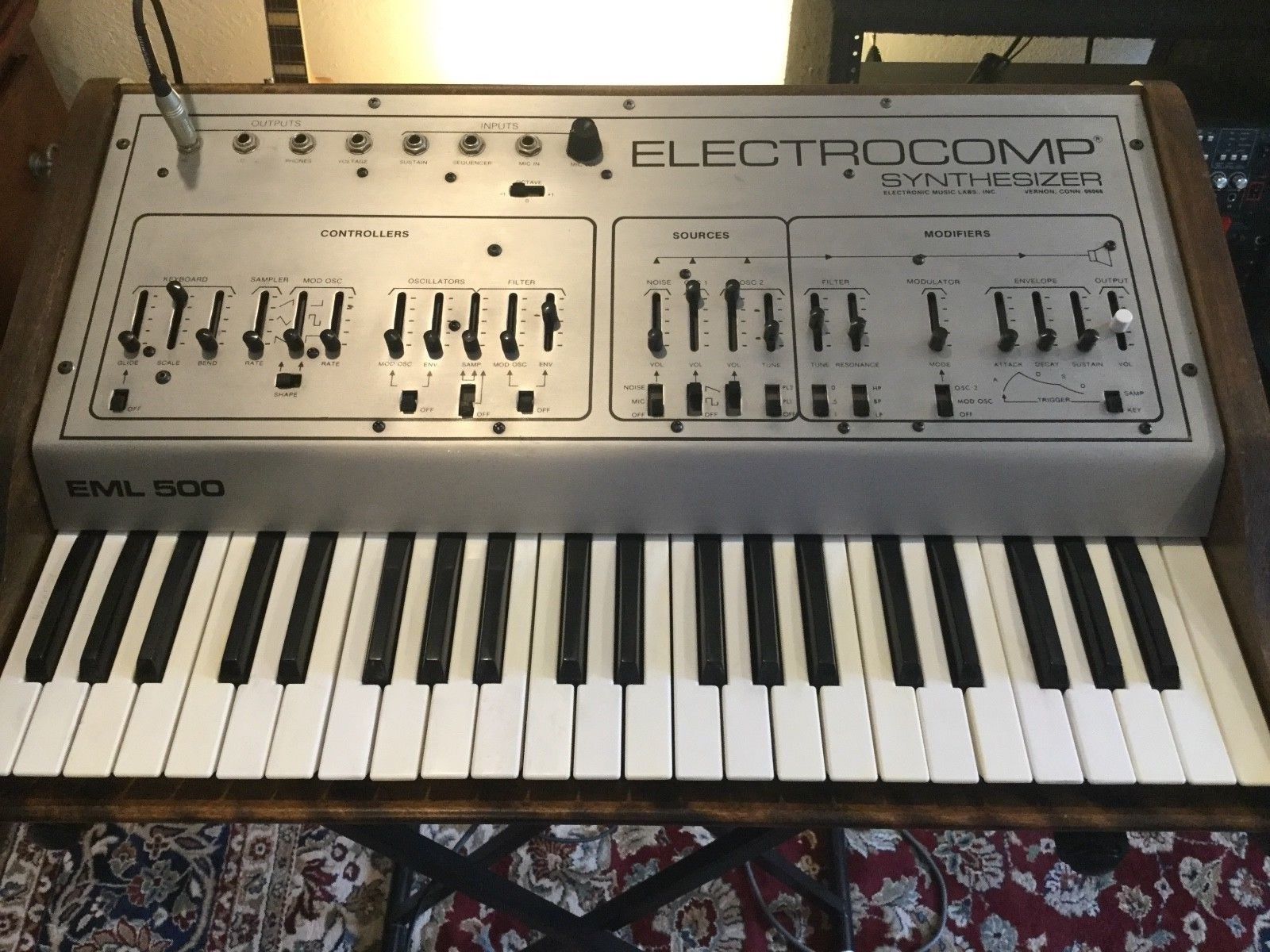 MATRIXSYNTH: Electrocomp EML-500 - Vintage Analog Synthesizer