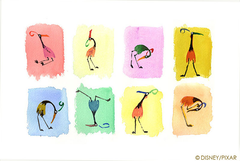 Living Lines Library: Up (2009) - Character Design