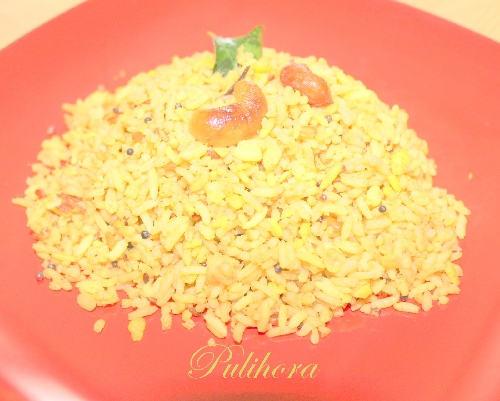 VineelaSiva: Pulihora(With Tamarind)