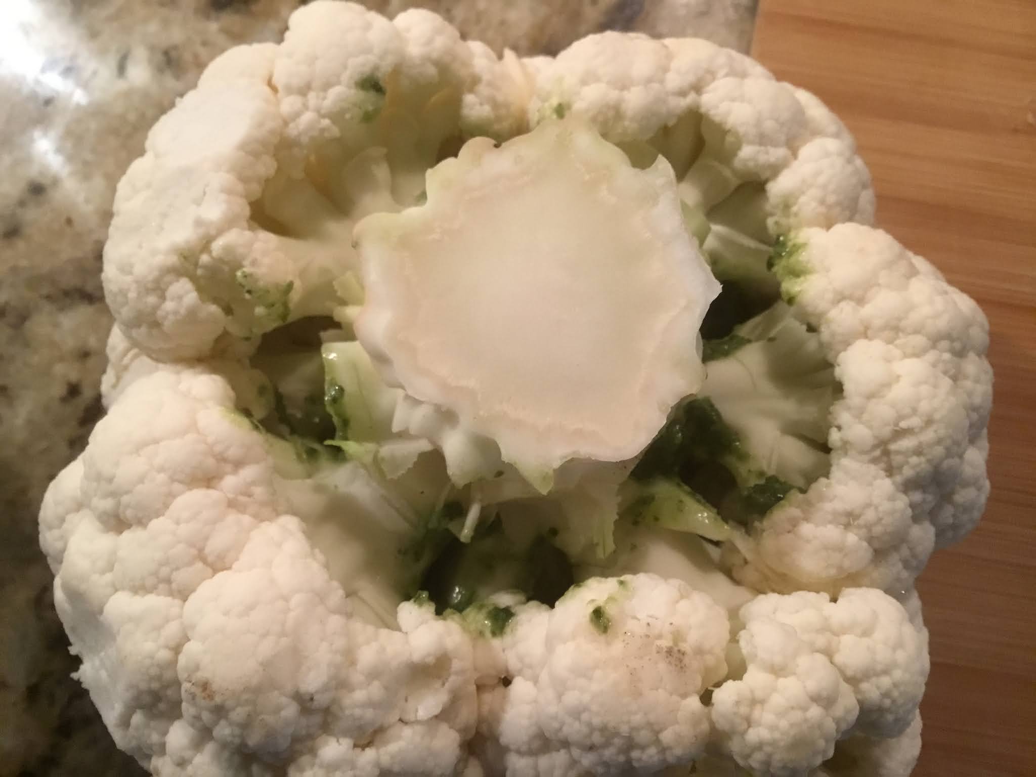 Home on my Range: Spice- Roasted Whole Cauliflower