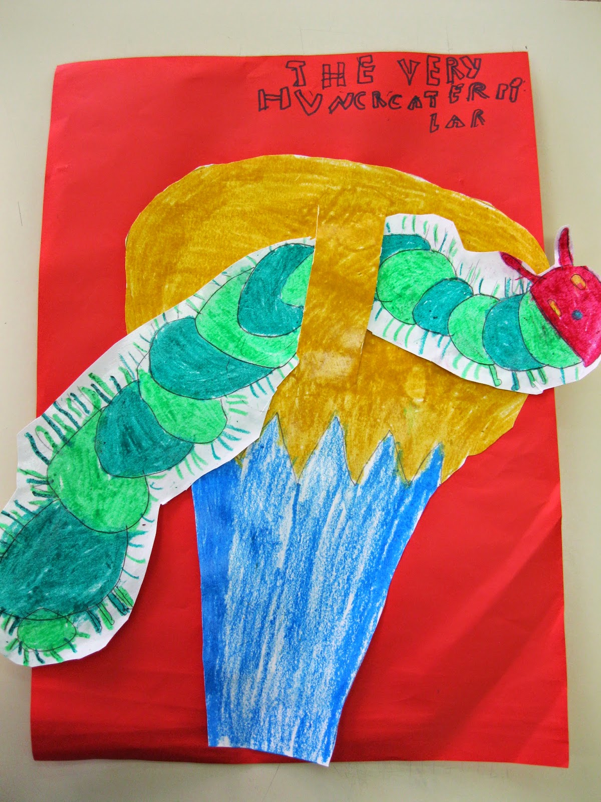Les Roquetes English Blog: Arts & Crafts: The Very Hungry Caterpillar ...