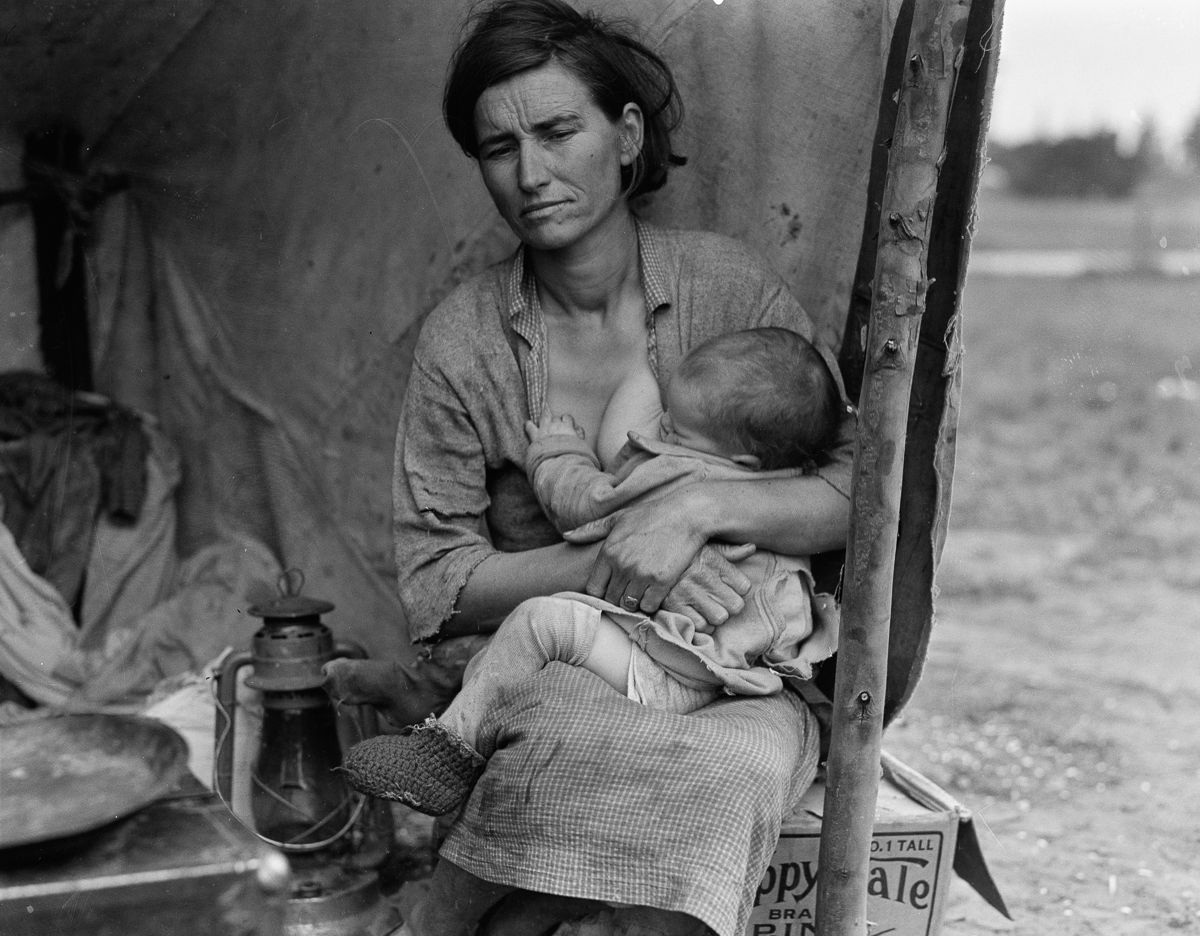 The Amazing Story Behind the Iconic “Migrant Mother” Photograph by ...