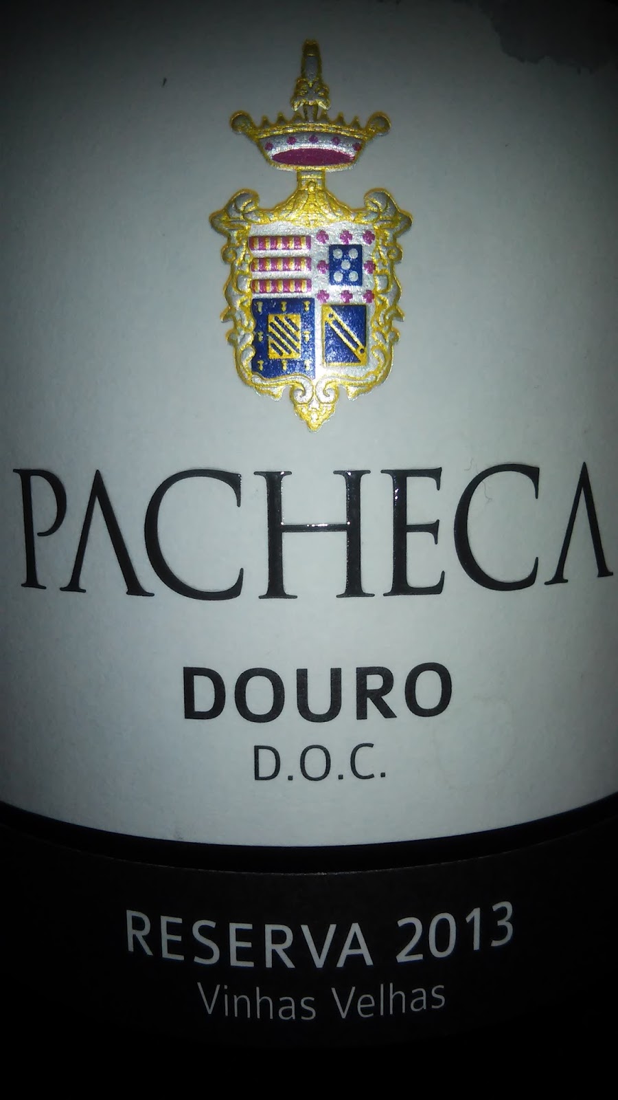 Mundo dos Vinhos: Quinta da Pacheca Reserva Vinhas Velhas 2013