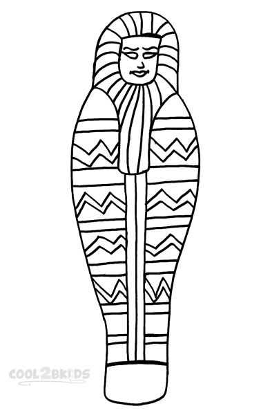 Egyptian Mummy Coloring Pages ~ Coloring Pages