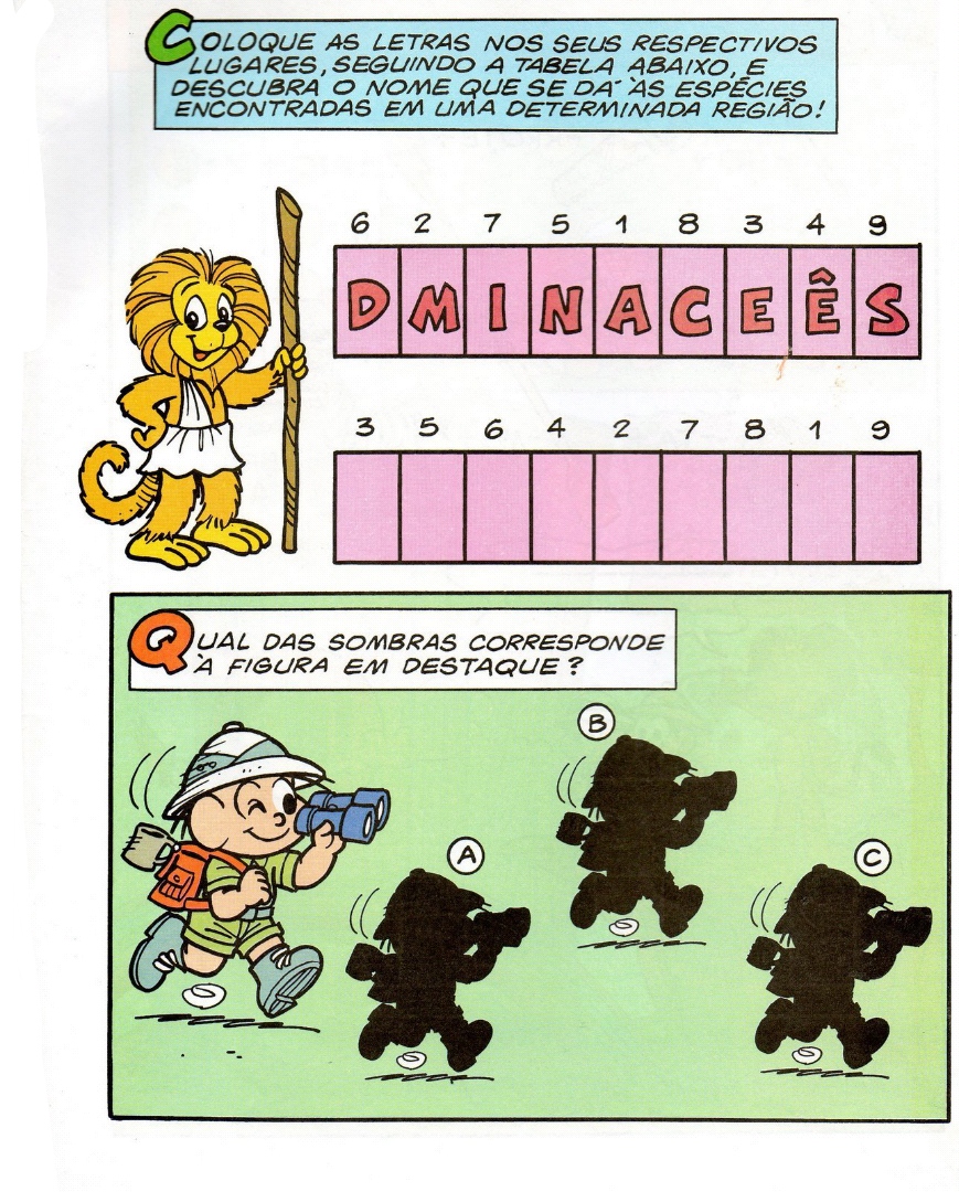 Turma da Mônica em: Mata Atlântica Aprendendo sobre a Mata Atlântica ...