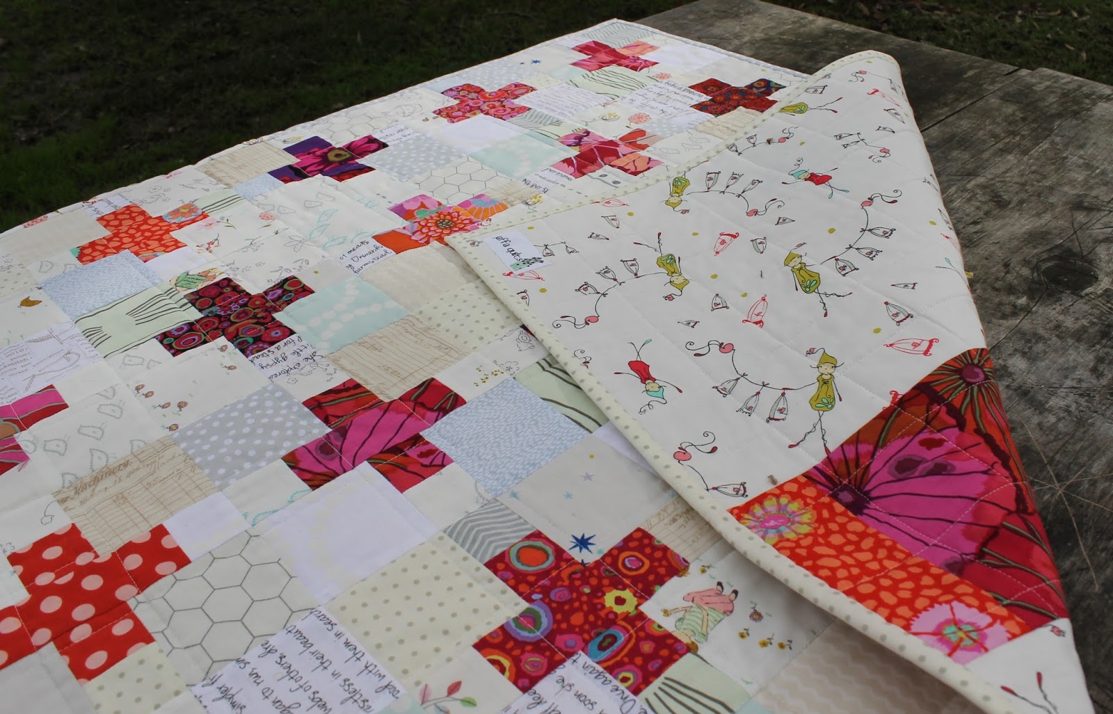 Jaffa quilts: Baby plus quilt {finished}