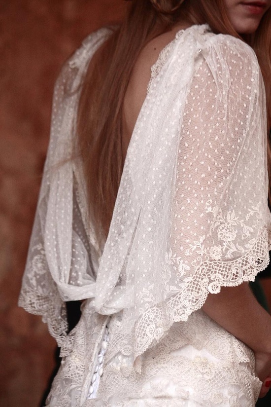 BRIDE CHIC: POINT D'ESPRIT