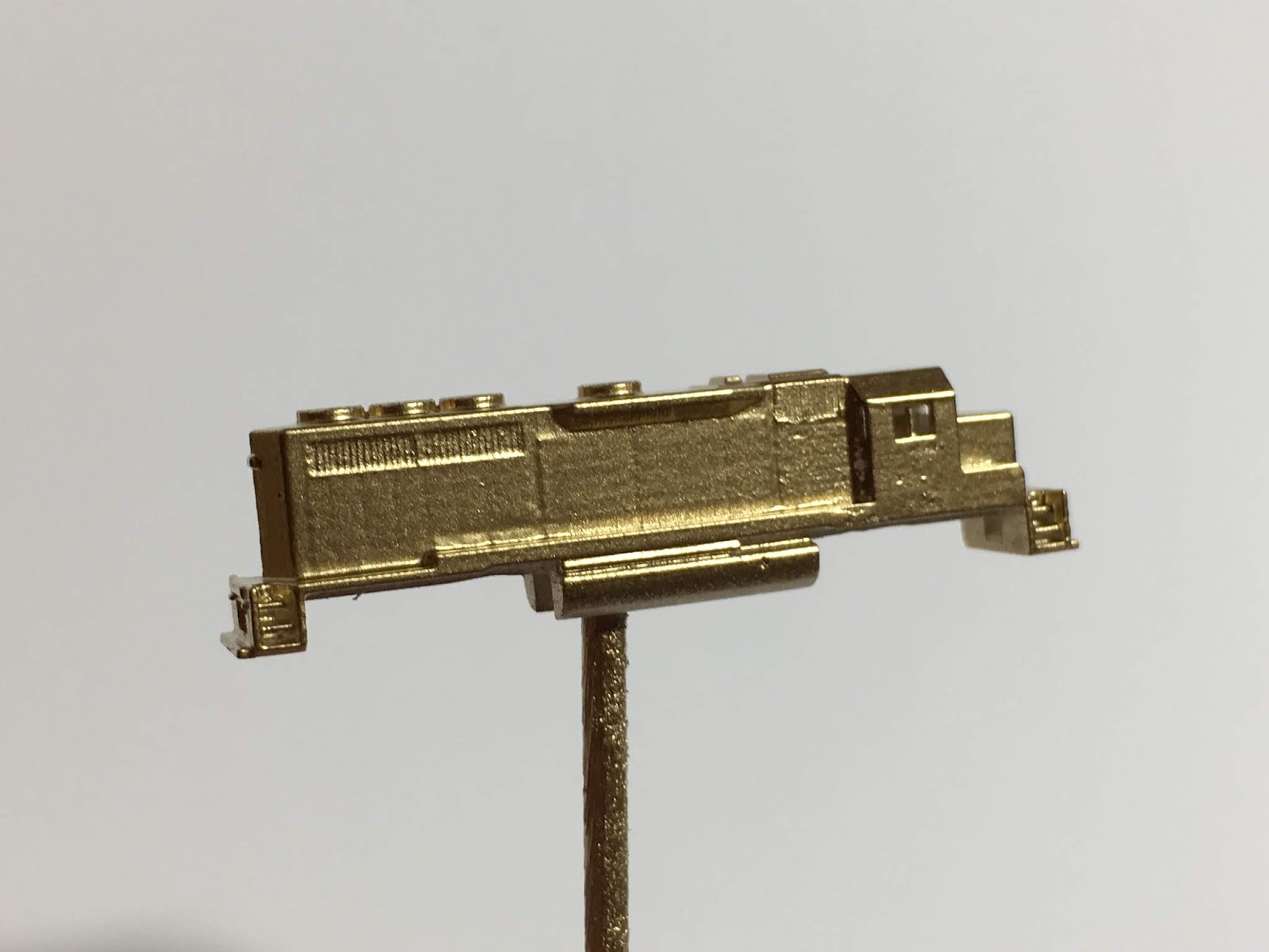 Jesse's T-Scale Models: Finishing Shapeways 3D Printed Plastic Models