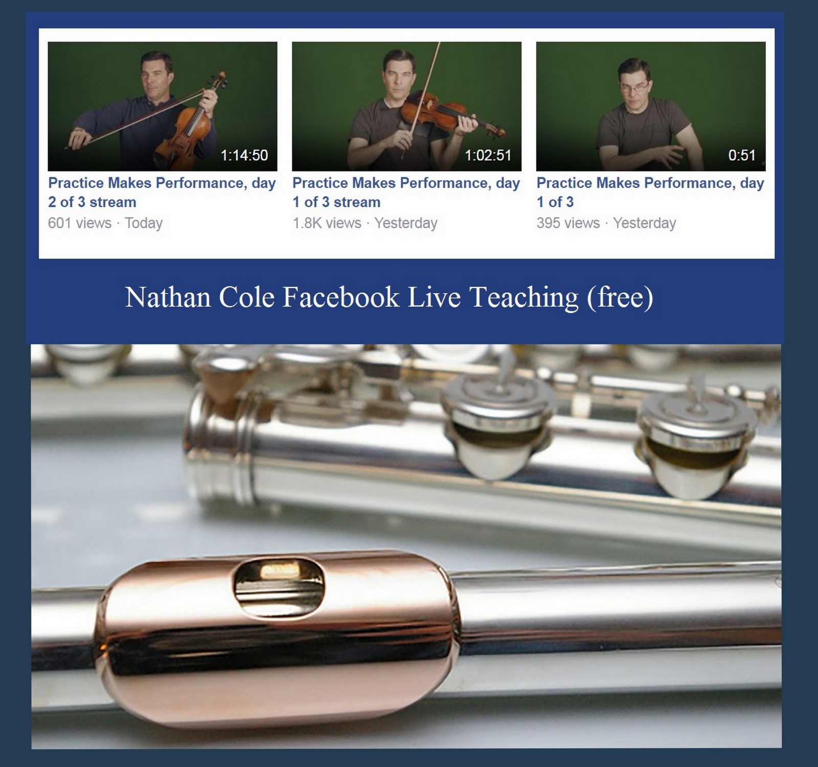 Jennifer Cluff: Nathan Cole's Excellent Teaching