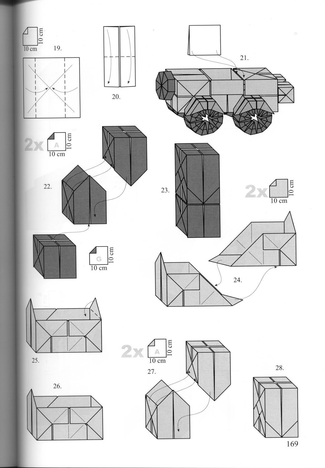 Origami Cartoon 4 Original - Ruby Book Origami
