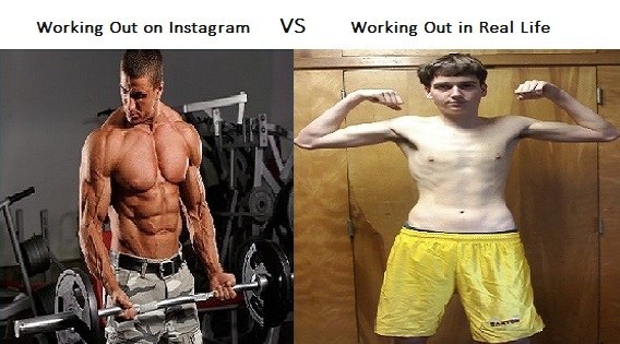 30 Epic Instagram Vs Real-Life Memes Proving How Fake Everything On ...