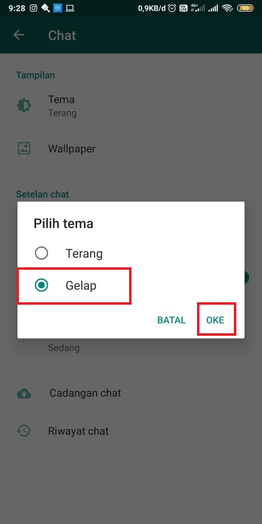 Cara Mengubah Gelembung Whatsapp - SINAUSE.ID