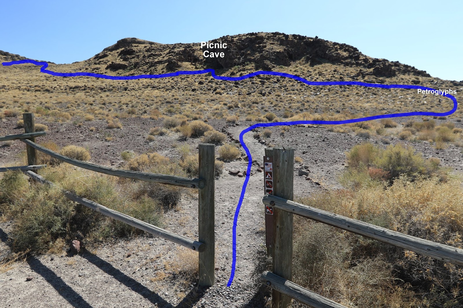 gjhikes.com: Grimes Point Hidden Cave