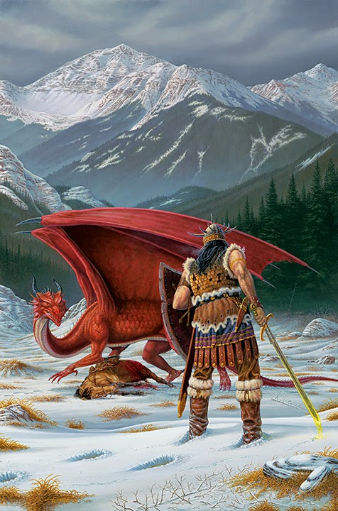 [ART] Is the fighter on the BECMI covers all the same guy just ...