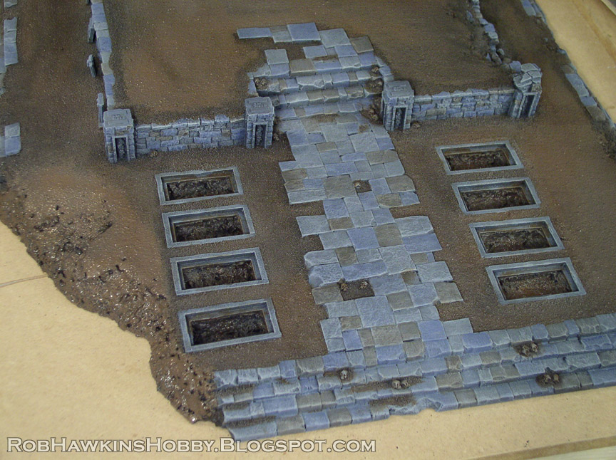 Rob Hawkins Hobby: Terrain Tutorial: Graveyard Hills