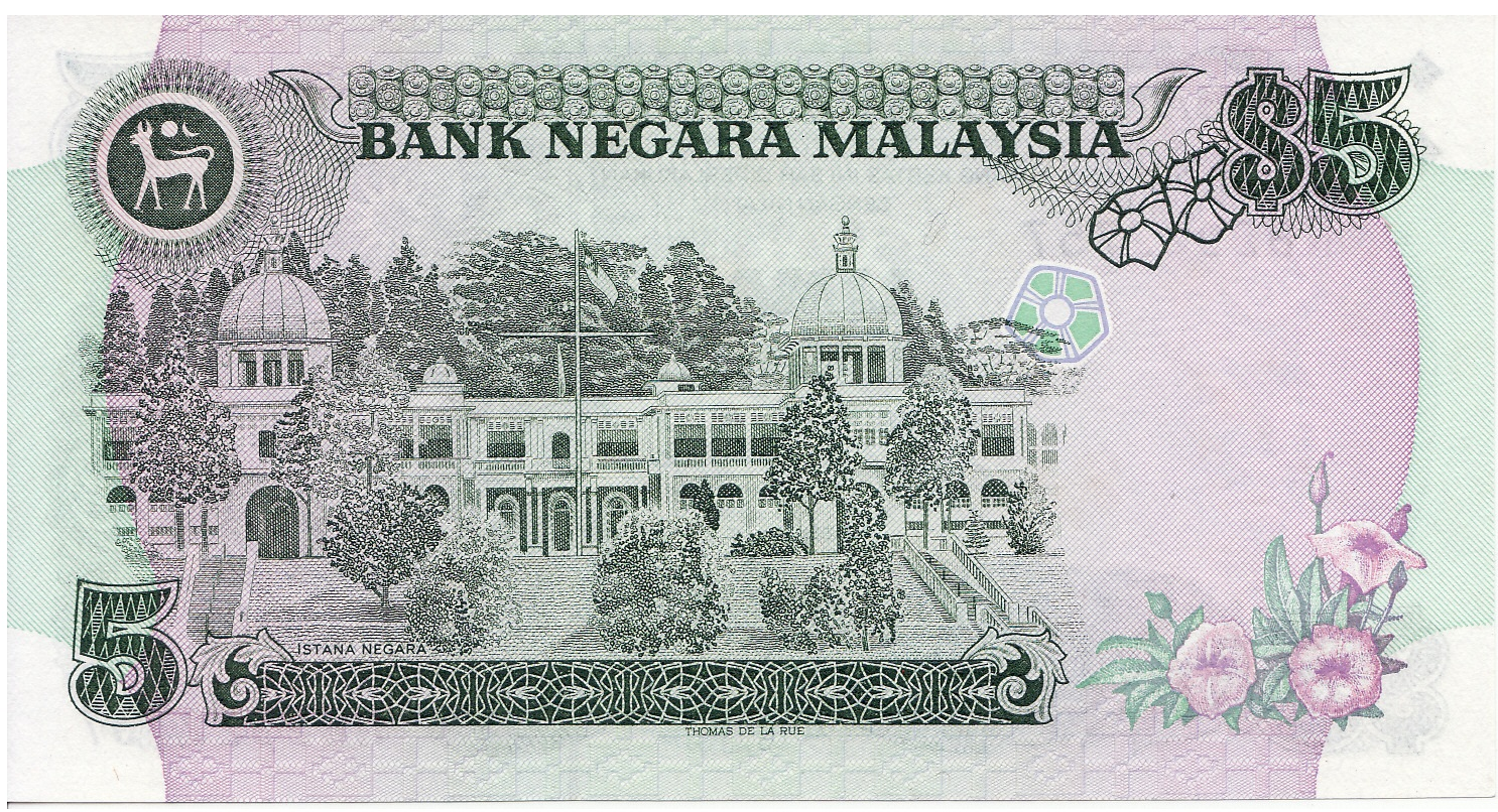Randhawa's Bank Notes And Collectibles: Malaysia RM 5 (5th Series ...