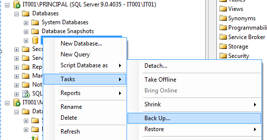 Cara Membuat Mirroring Database di SQL SERVER 2005 ~ Fiqkab