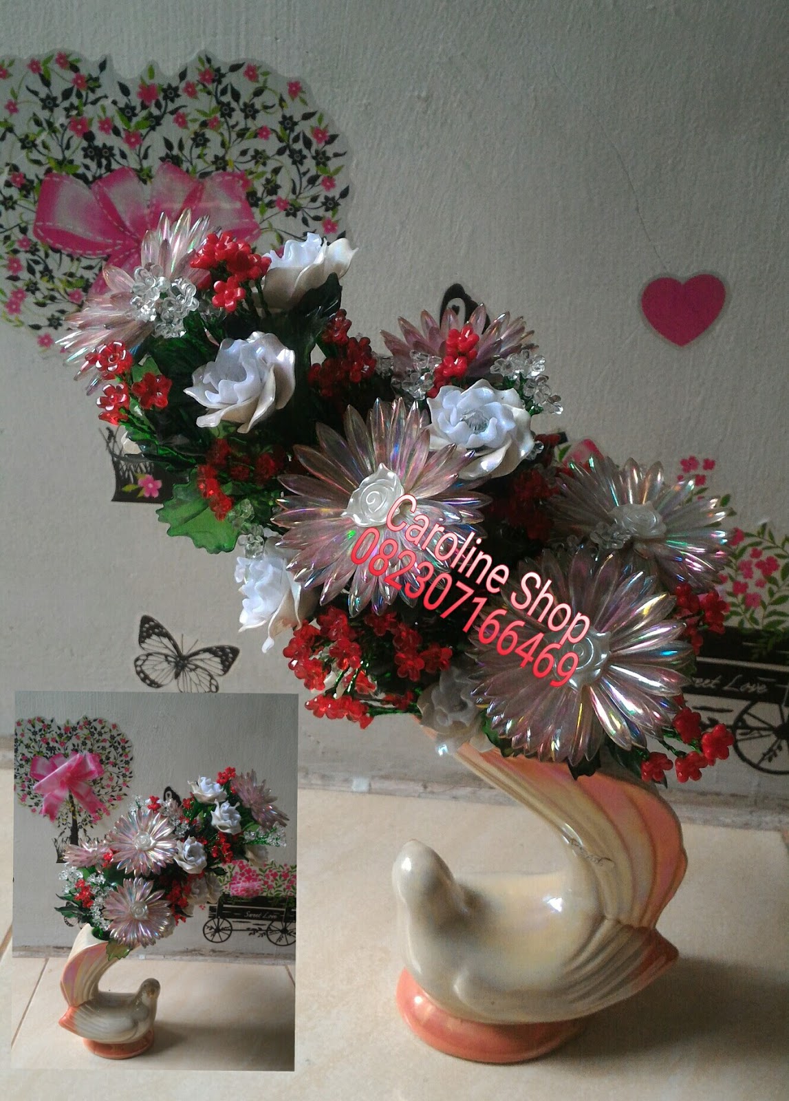 Kerajinan Manik dan Bunga Akrilik Jakarta: Bunga Acrylic