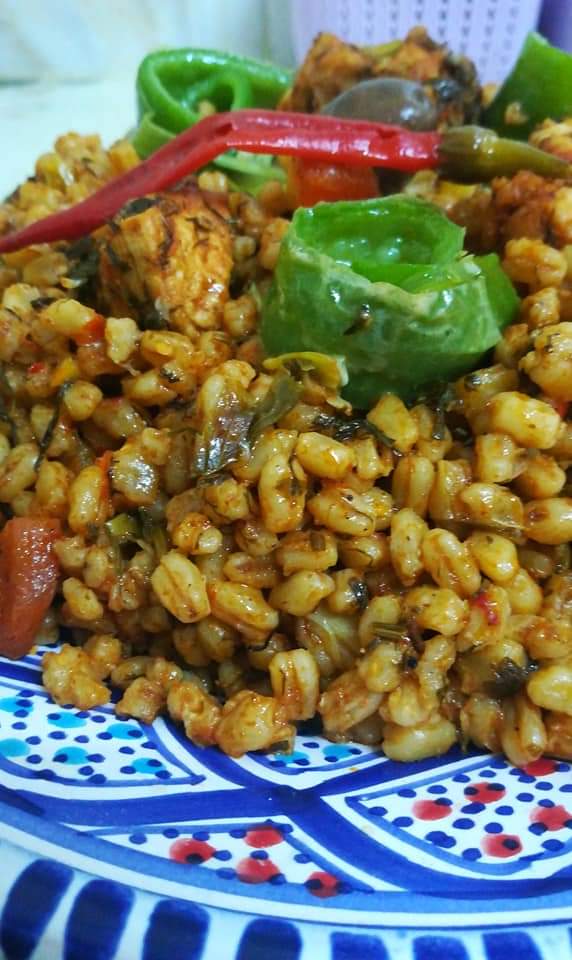 Borghol aux légumes à la vapeur