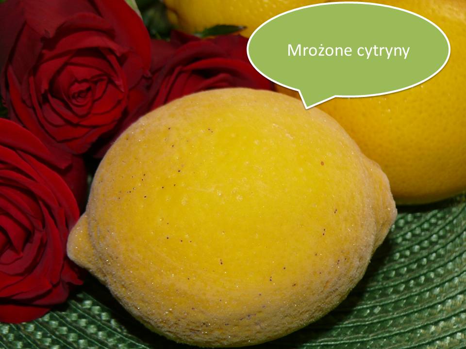 Zdrowi na co dzień: Zadziwiajace działanie mrożonej cytryny