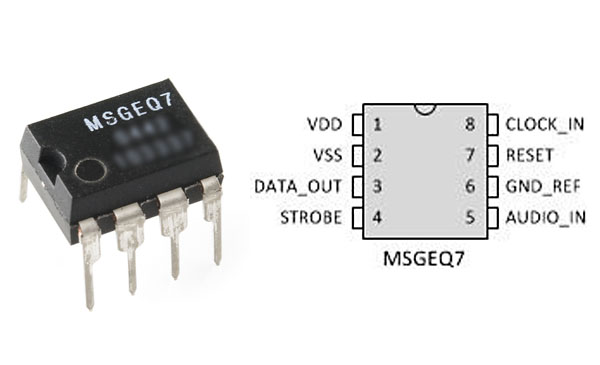 jolliFactory: Arduino based Bi-color LED Matrix Audio Spectrum Visualizer