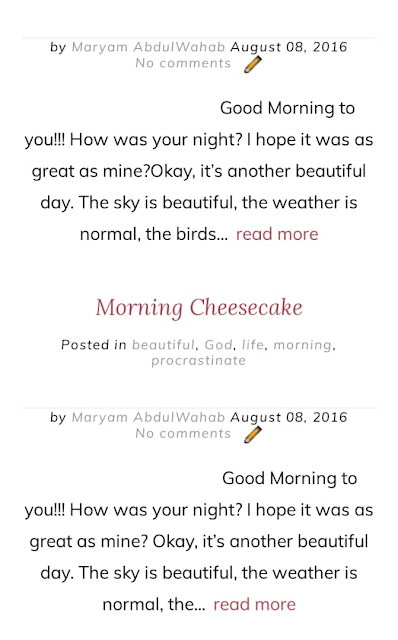 Celebrating Four Years of Blogging ~ Maryam's Nitty Wall