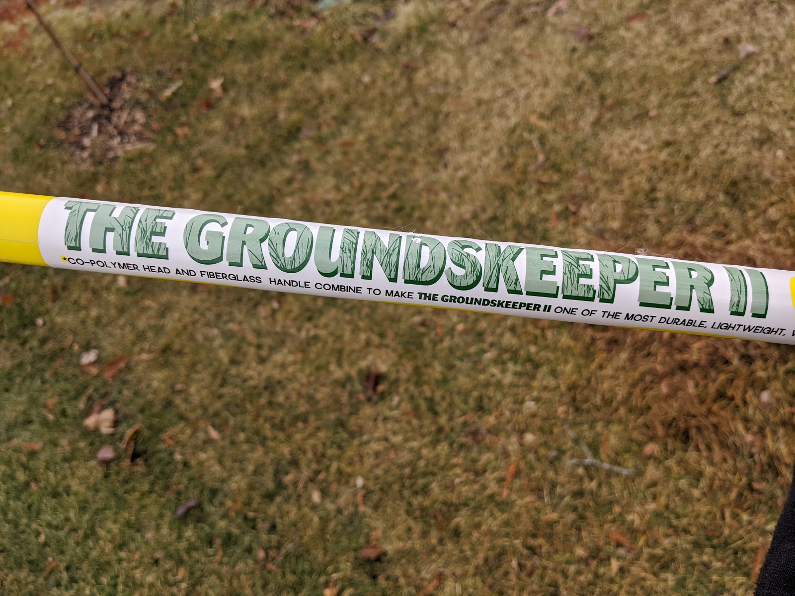 Lawn Equipment: Groundskeeper II Thatch Rake