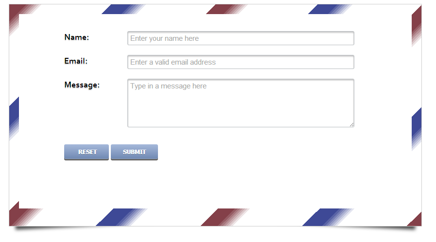 How To Create a Responsive HTML 5 and CSS Contact Form?
