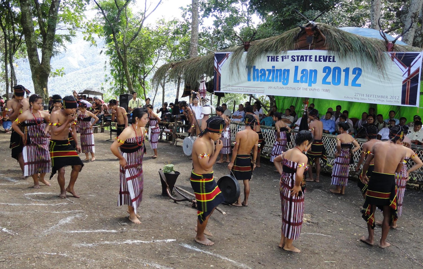 Imphal Dispatch: Vaiphei tribe celebrate Thazing Lap