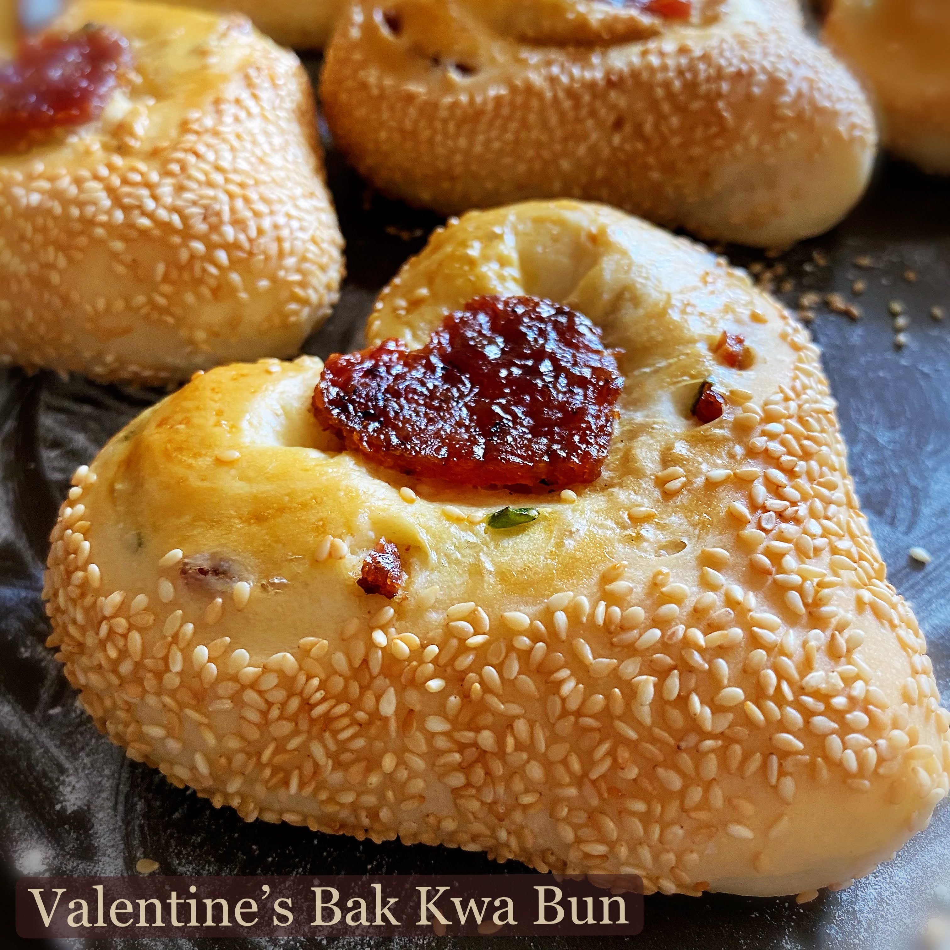 My Mind Patch: Valentine's Bak Kwa Bun