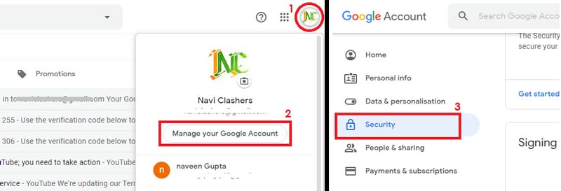How to Set Up two Step Verification on Google Account and Set Up Google ...