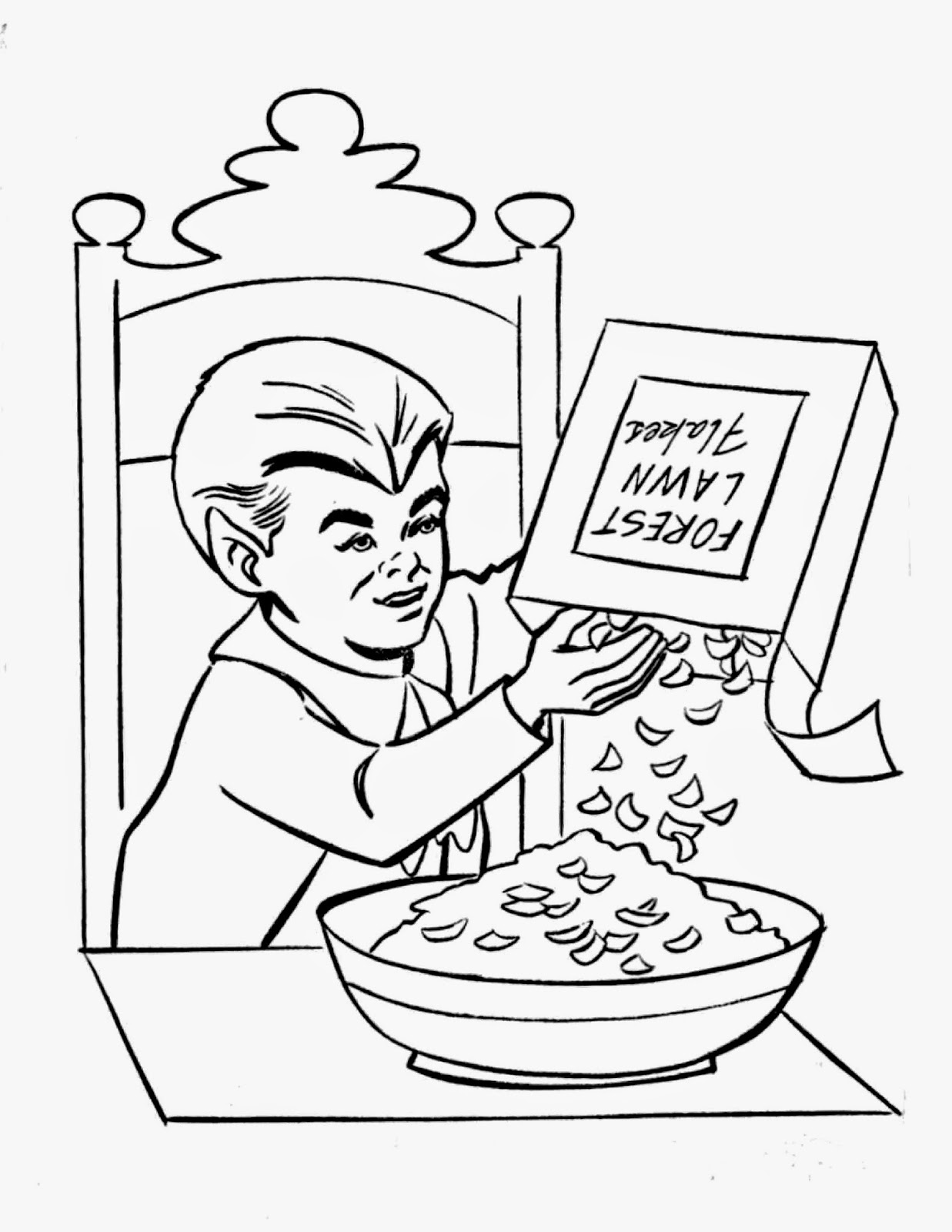 The Munsters Coloring Pages Coloring Pages