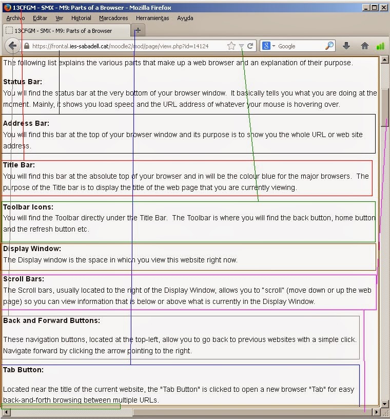 My blog: Parts of a browser
