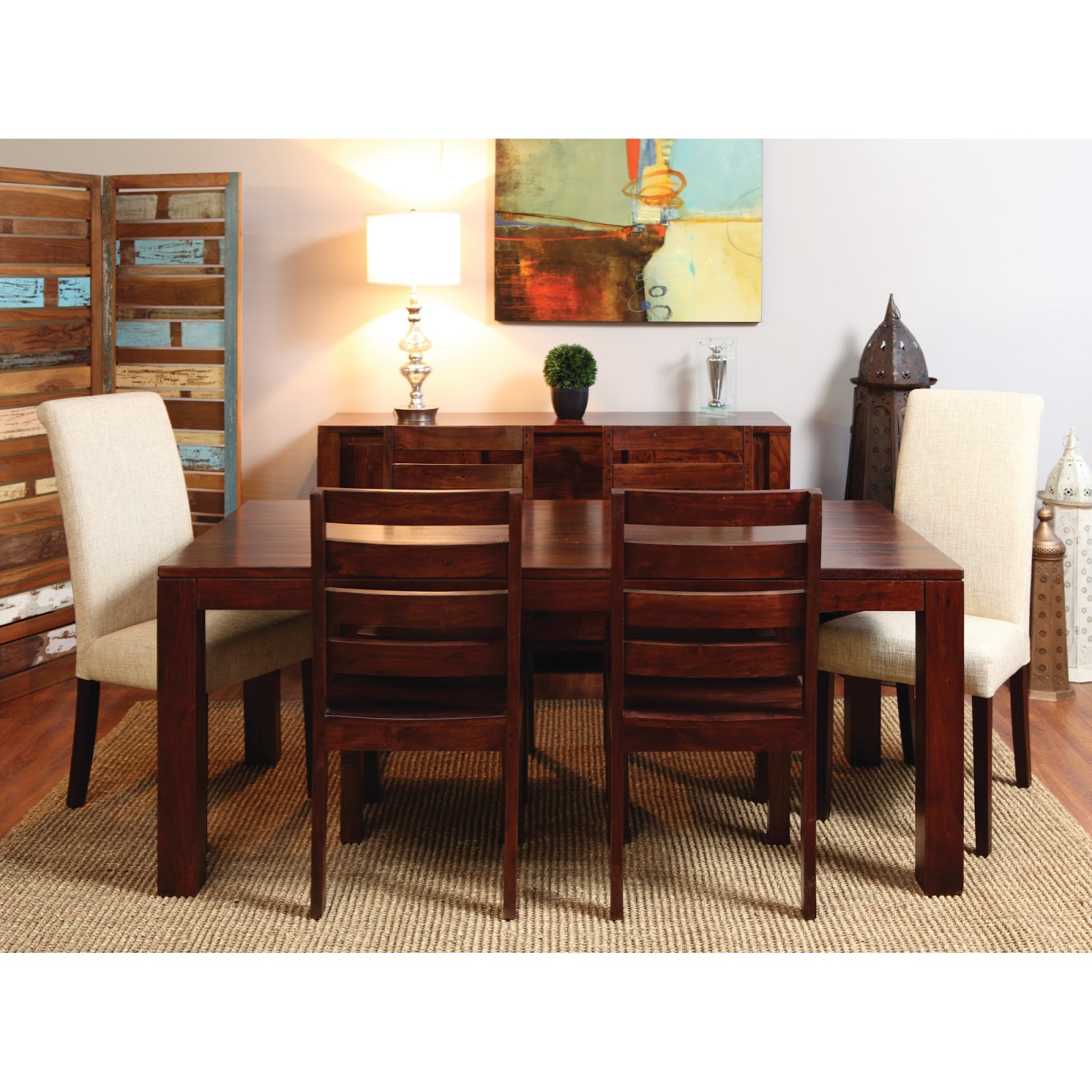 Warehouse Direct USA: Dakota Solid Wood Dining Table by Classic Home ...