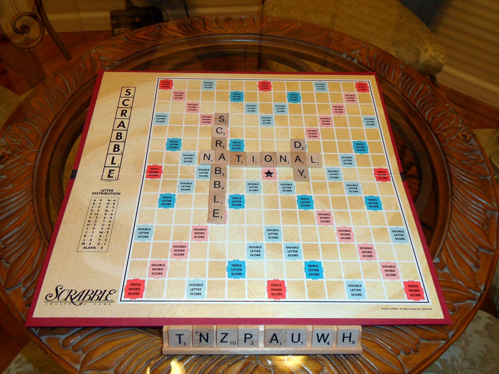 Three Sparkly Gems: It's National Scrabble Day!!