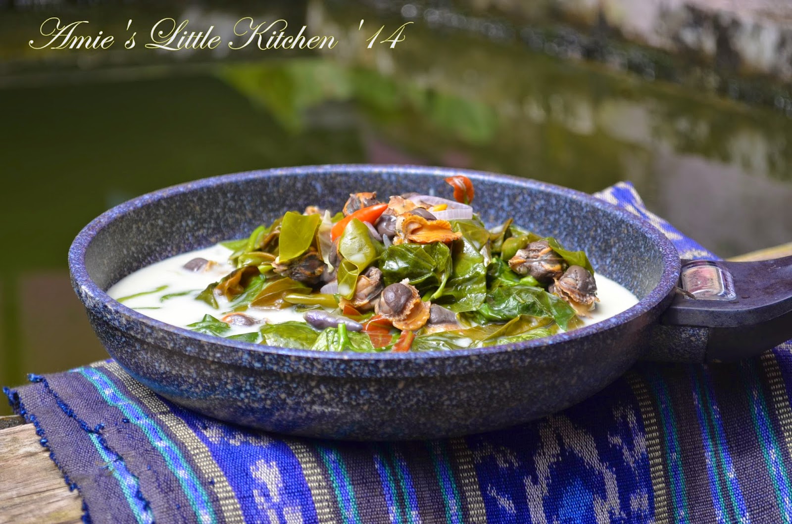 Godong So (Daun Melinjo) Masak Lemak Putih - Amie's Little Kitchen