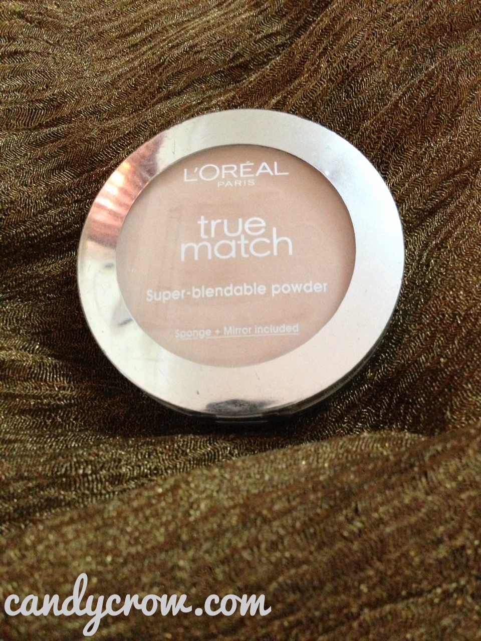 Loreal True Match Super Blendable Powder Review - Candy Crow