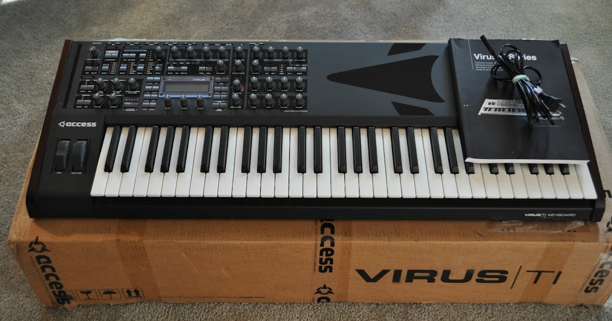 MATRIXSYNTH: Access Virus Ti Keyboard with Original Box