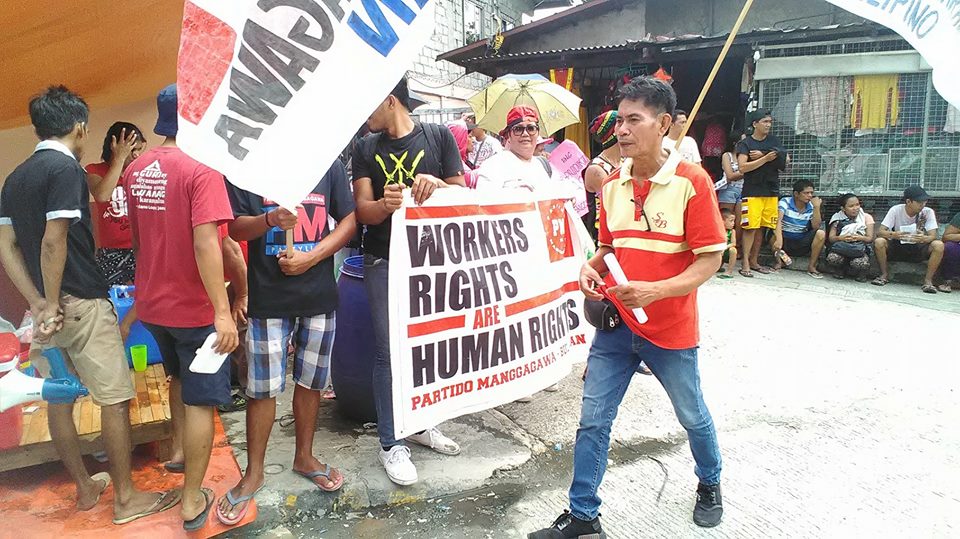 Partido Manggagawa (PM): Workers march to condemn dispersal of ...