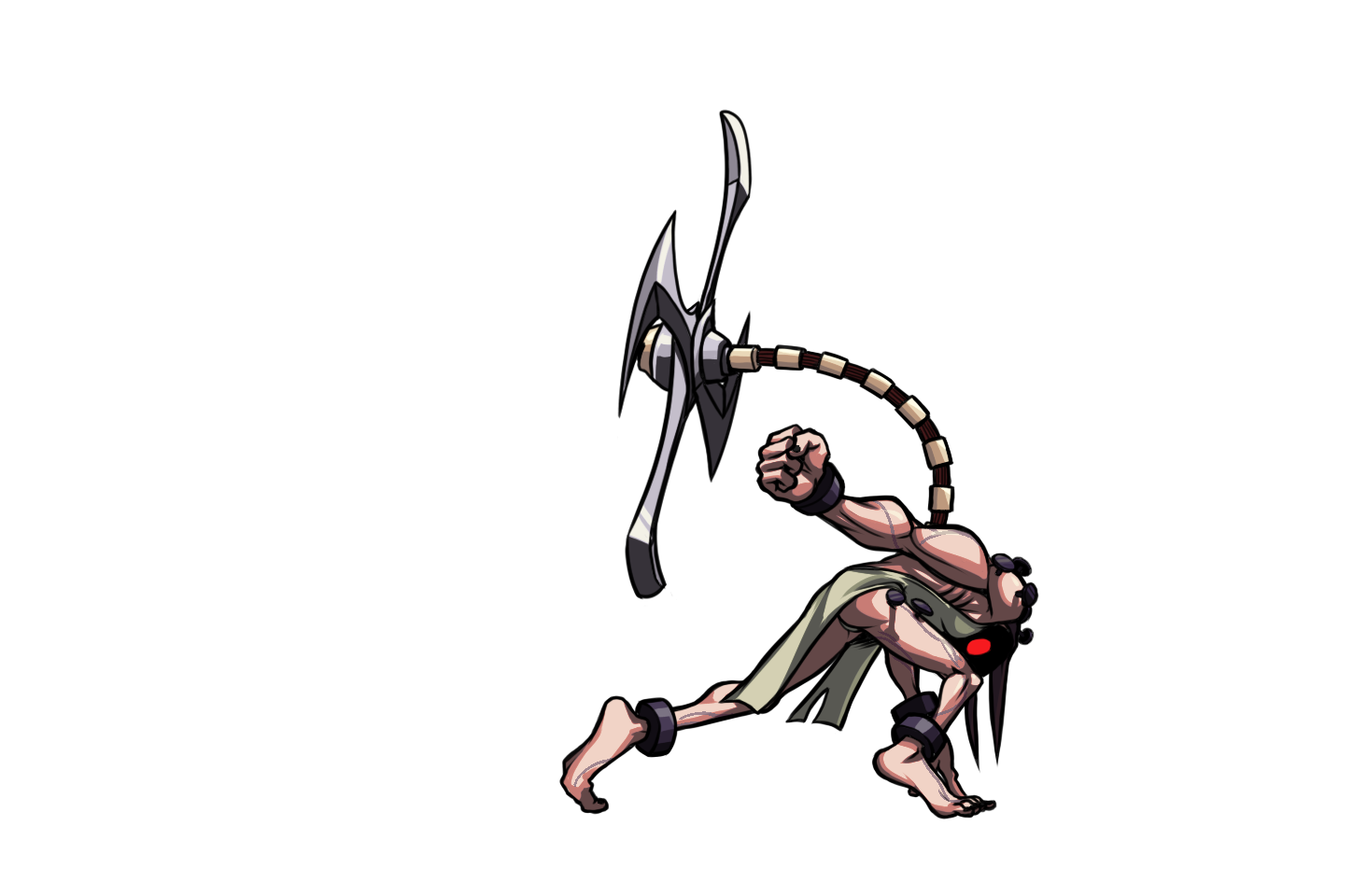 Anime Feet: Skullgirls:Painwheel