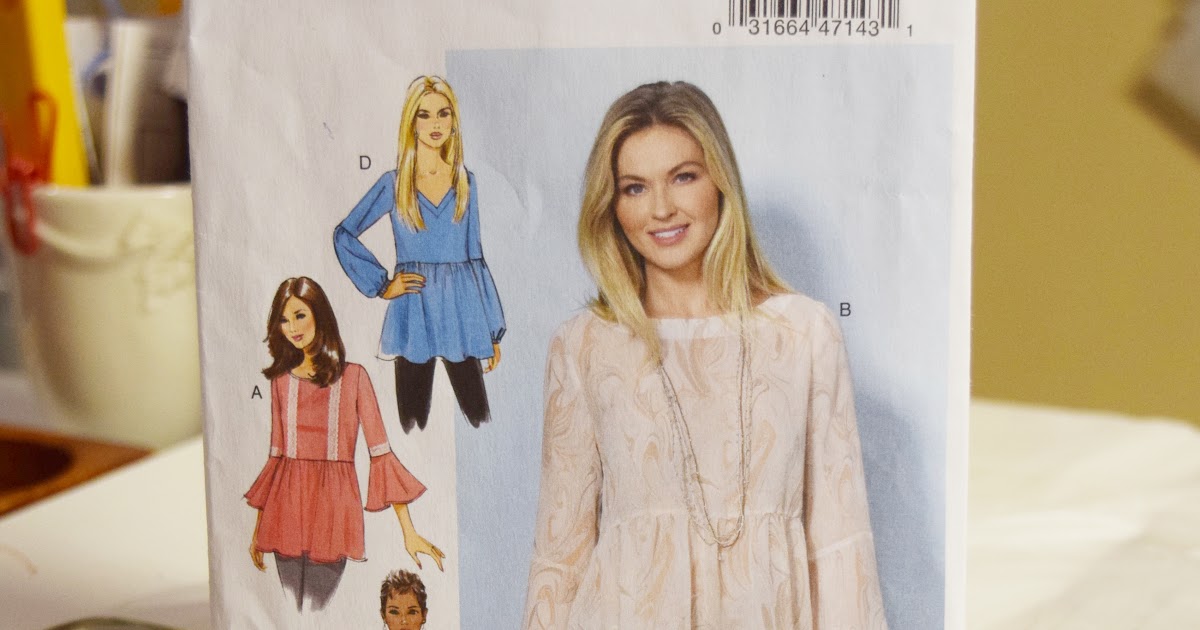 La Sewista!: A new top, Butterick 6486 and painted!