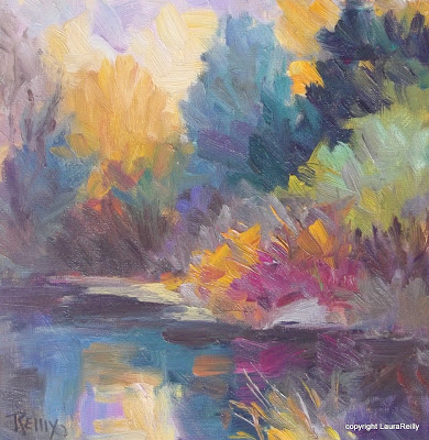 Landscape Artists International: Reflections on a Pond original ...