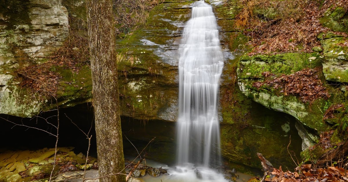 Rick's Hiking Blog: Waldo Mountain waterfalls and bluffs, Ozarks along ...