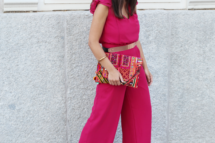 ALL THAT SHE WANTS - blog de moda: Look de evento con mono rosa
