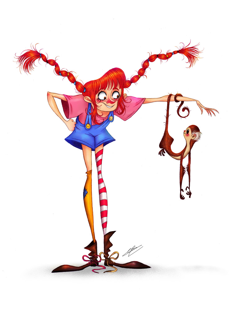 Olivier SILVEN: FIFI BRINDACIER / PIPPI LONGSTOCKING