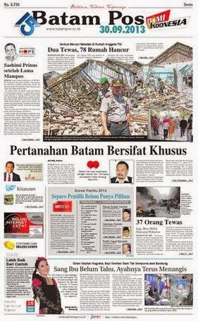ALL IN 1 UPDATE KORAN.MAJALAH. DLL: KORAN BATAM POS & BALI POS & RIAU ...