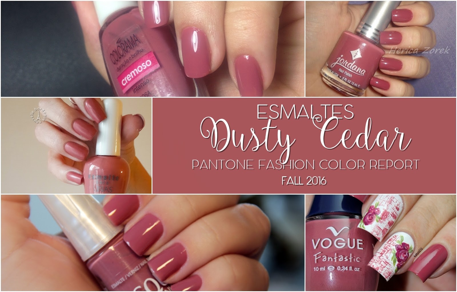 Pantone Fashion Color Report Fall 206: Dusty Cedar - Confesiones de una ...