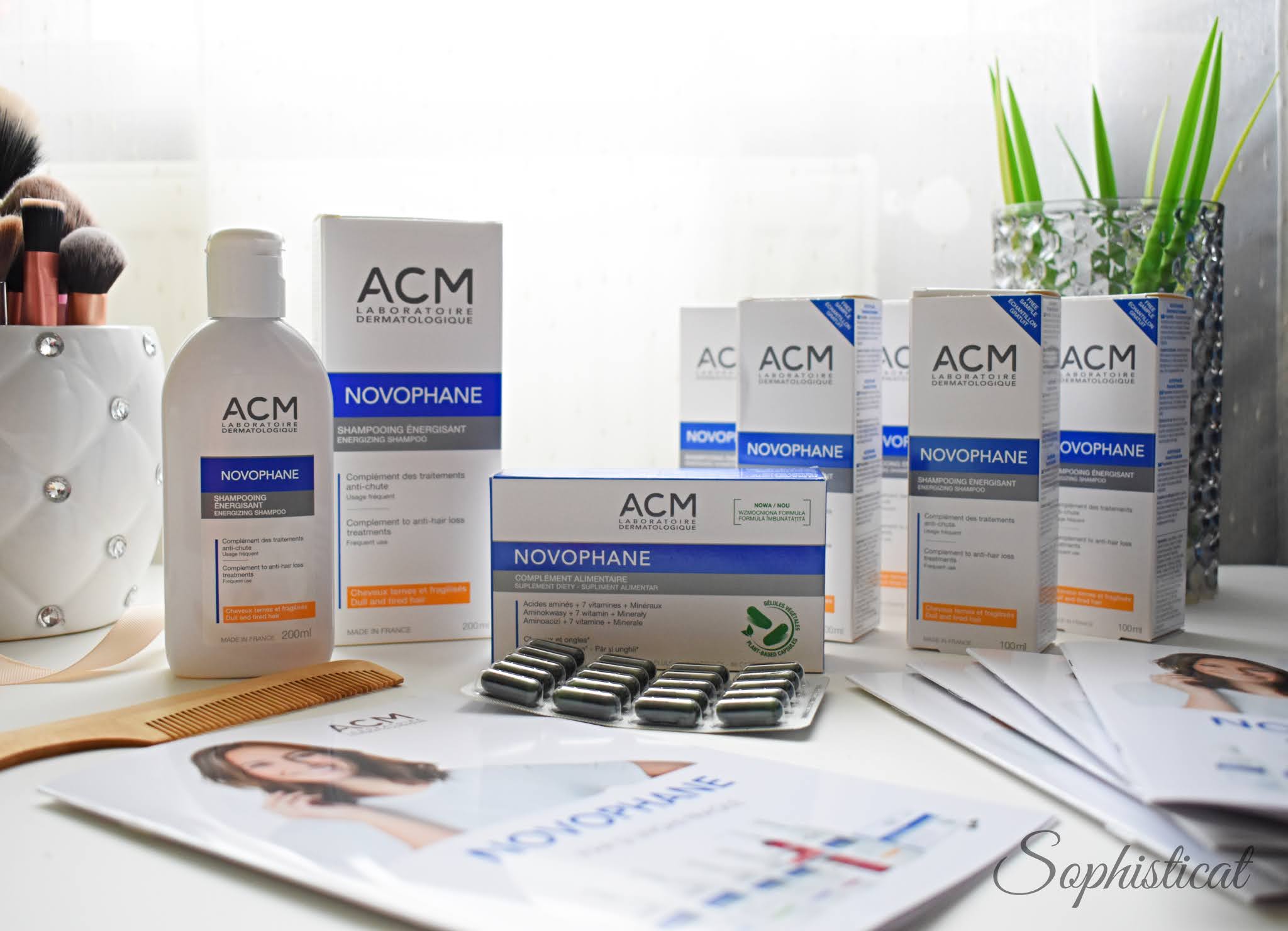 ACM Novophane - tratament contra căderii părului