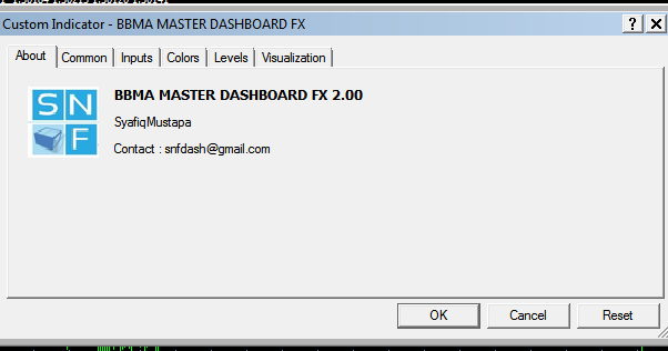 BBMA MASTER DASHBOARD FX | Nova Fx