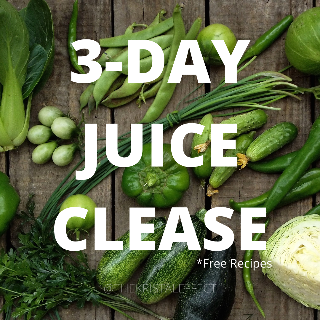 3 Day Juice Cleanse Reset 2021 | The Kristal Effect